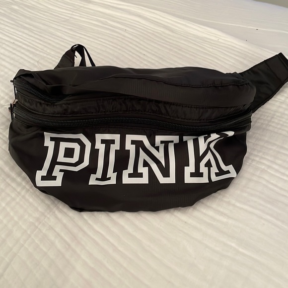 PINK Victoria's Secret | Bags | Pink Convertible Backpack Fanny Pack ...